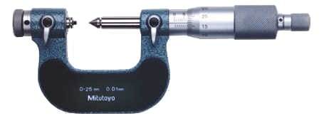 Mitutoyo Screw Thread Micrometer 25-50mm - Buy Tools Online