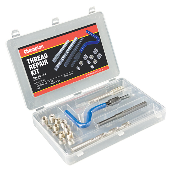 Champion 16pc M12 x 1.25 Thread Repair Kit - Buy Tools Online