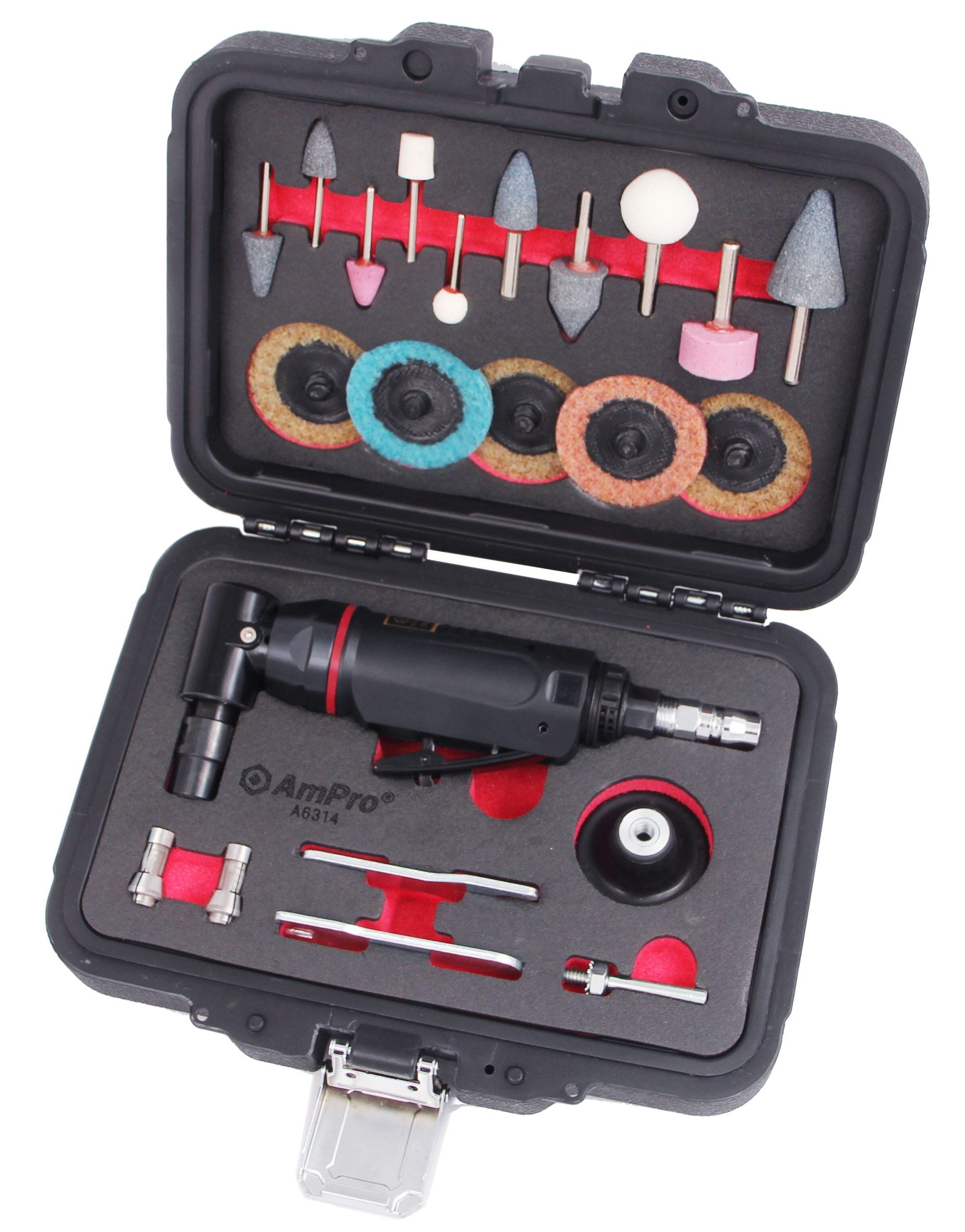AmPro Mini Air Angle Die Grinder Kit - Buy Tools Online
