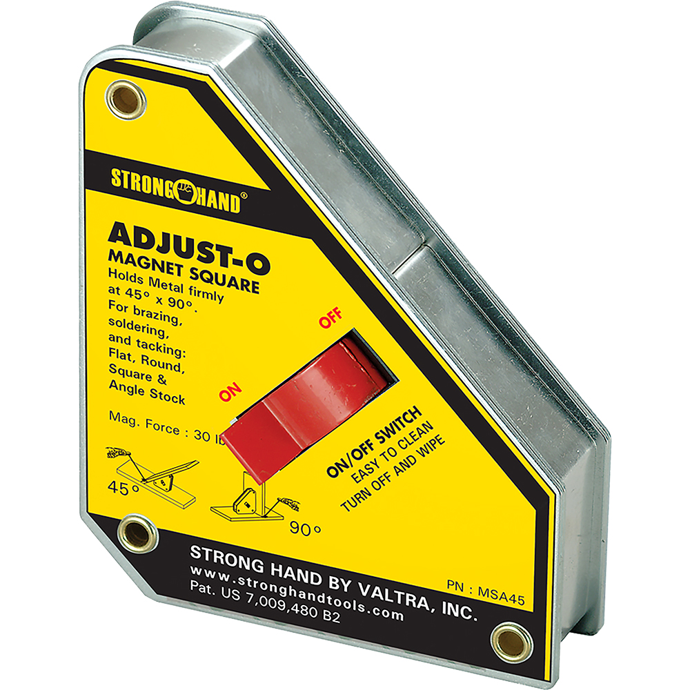Stronghand Adjust-O Magnet Square 45/ 90deg. 35KG - Buy Tools Online