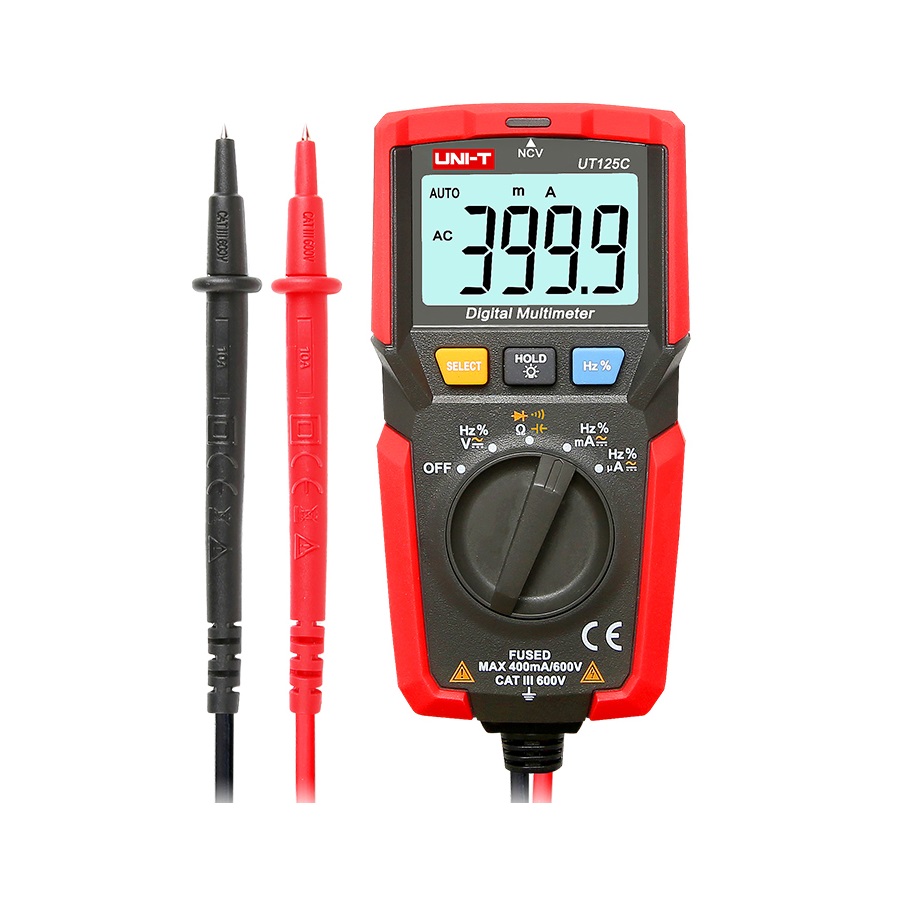 Uni-T UT125C Pocket Size Digital Multimeter - Buy Tools Online