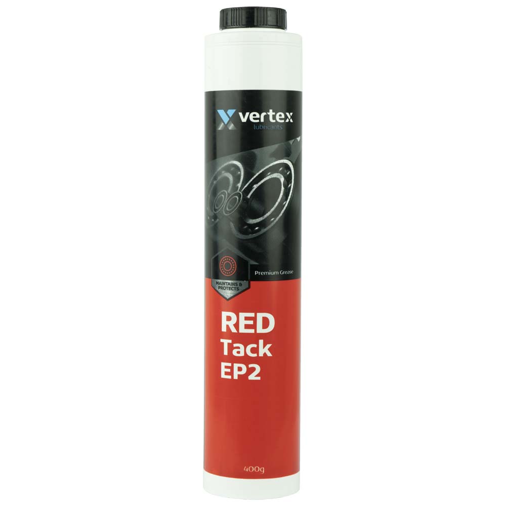 Vertex Red Tack EP2 Grease Cartridge 400gm NLGI 2 - Buy Tools Online